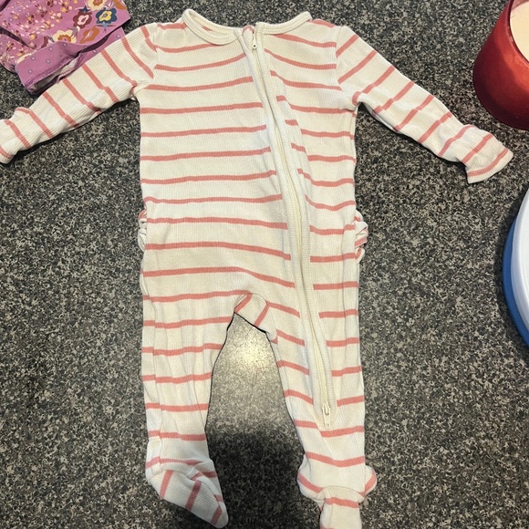 Angel Dear | Pajamas | B 2 Angel Dear Striped Bamboo Footie | Poshmark